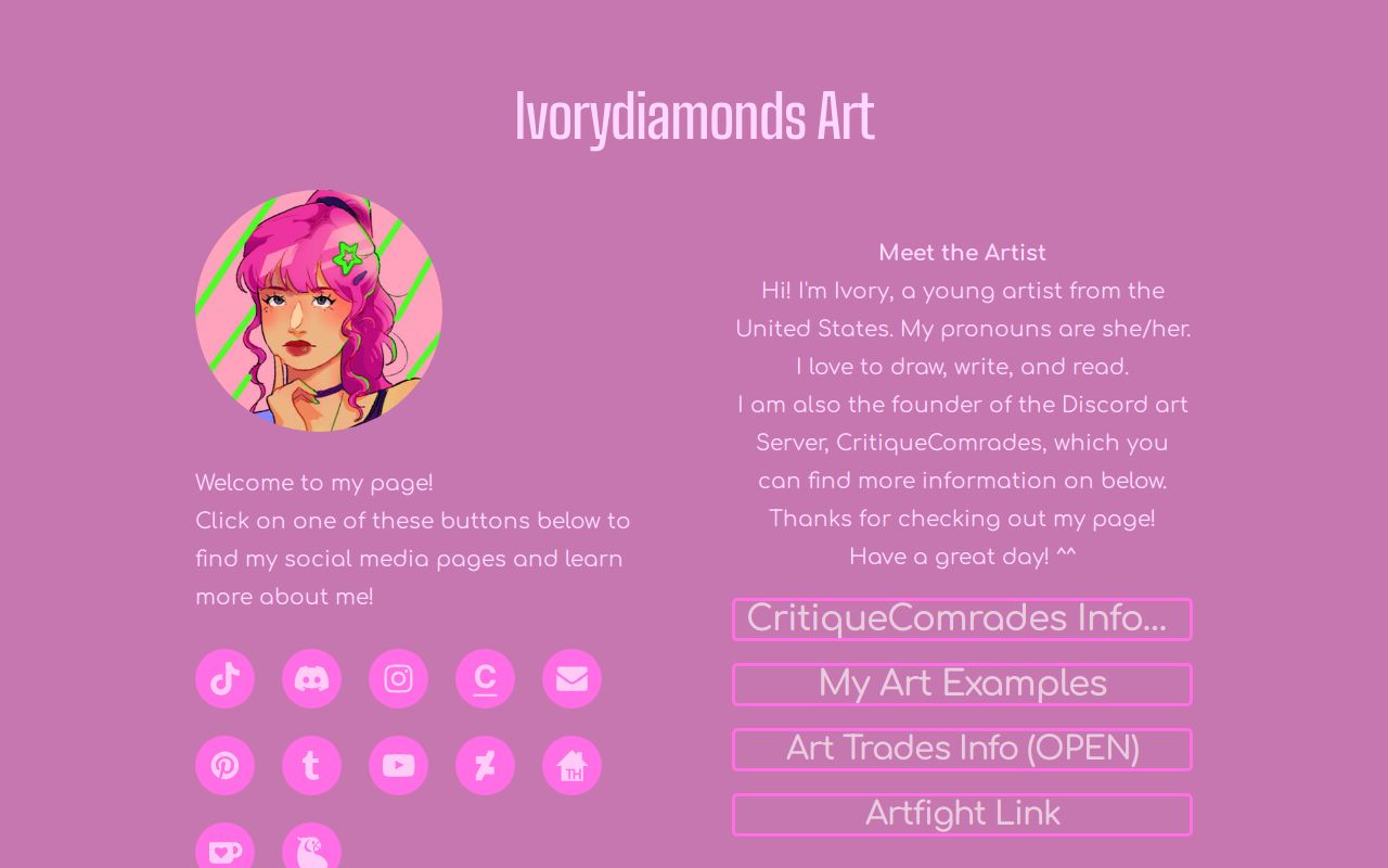 Ivorydiamonds Art Page